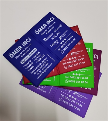 Ruhsat Kabı - Pvc biala ruhsat kabı